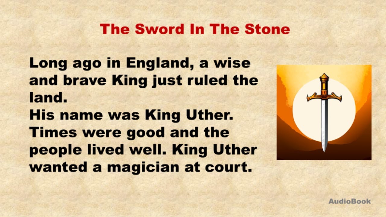 Improve Your English Through Stories |⭐ Level 1 | The Sword In The ...