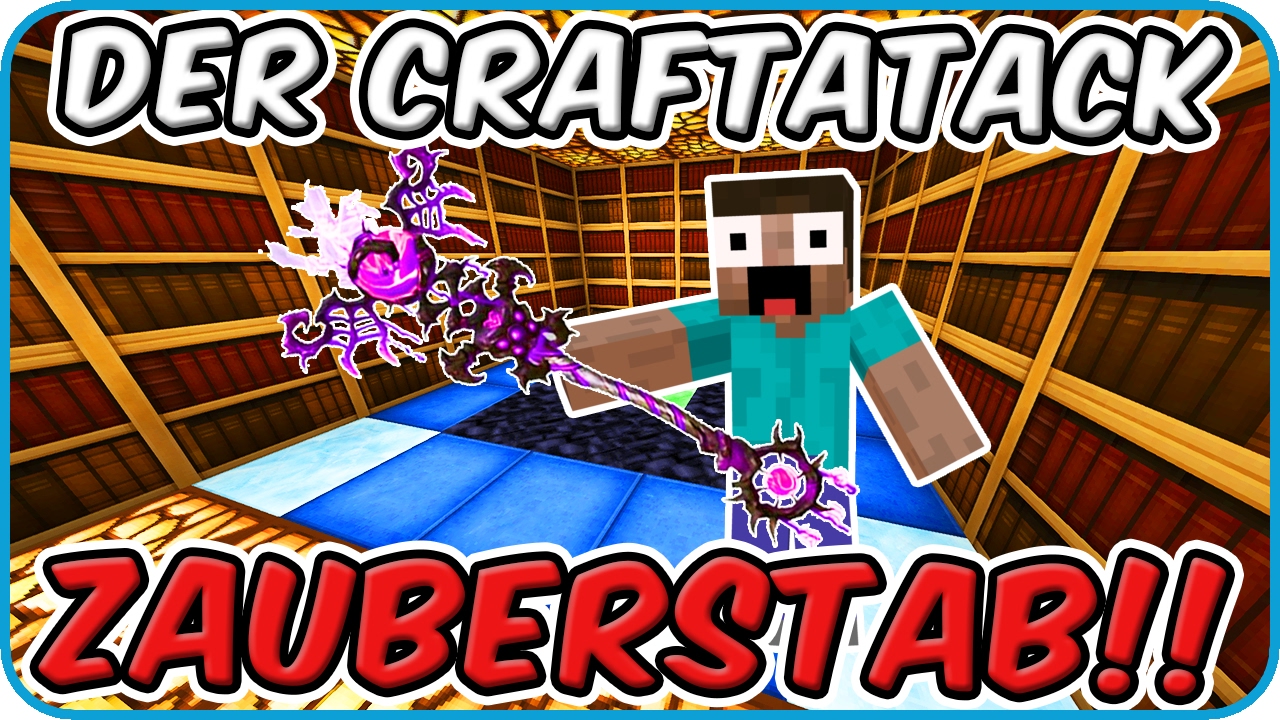 🔴 SO funktioniert der ZAUBERSTAB von CraftAttack! 🔮 - YouTube