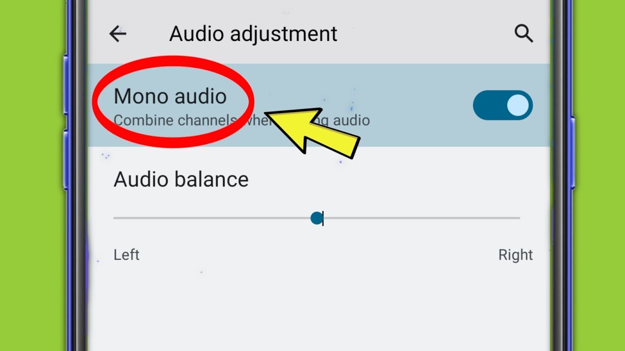 Motorola Mobile || Mono Audio Settings | Mon Audio on // Off moto edge ...
