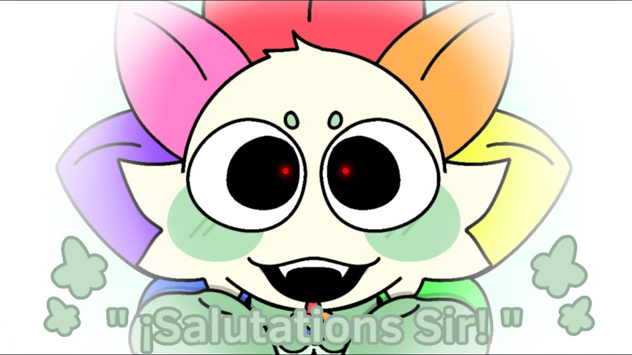 Salutations Sir! “ // Dandy’s World // // ft. Dandy // Animation meme // Tw: Slight flash // 🌈🌼 ...