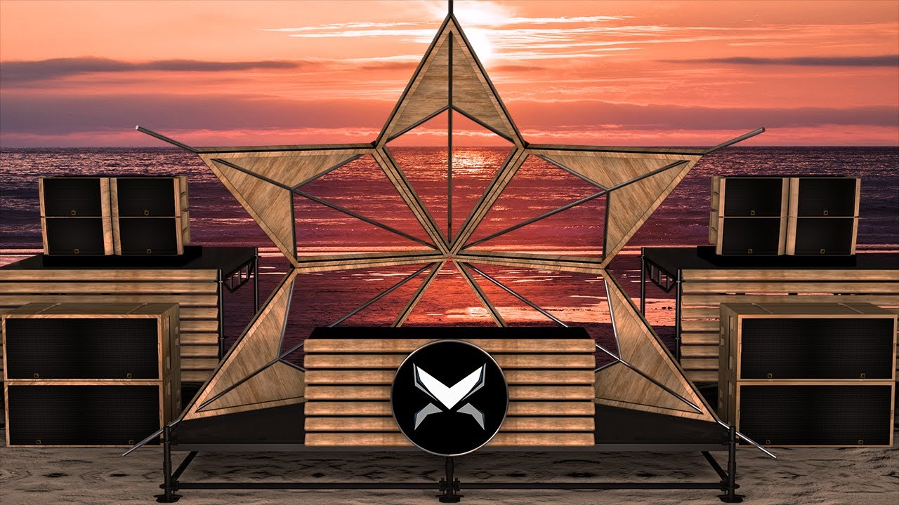 Virtual stage for Dj's | Good Vibes | Obs 3D background for Live stream ...