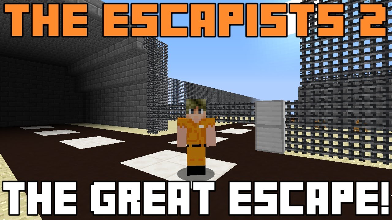 Minecraft: The Escapists 2 - The Great Escape! - YouTube