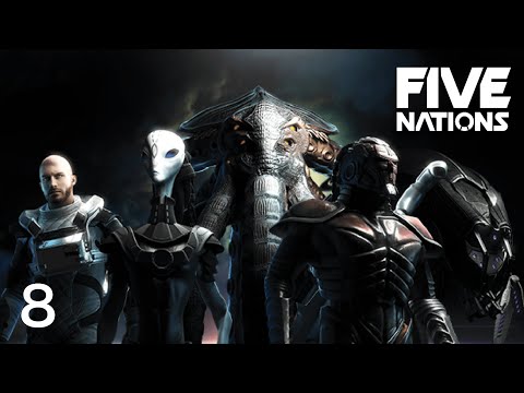 Let's Play Five Nations #8 | Hostile Visitors 8: Operation Gaugameta