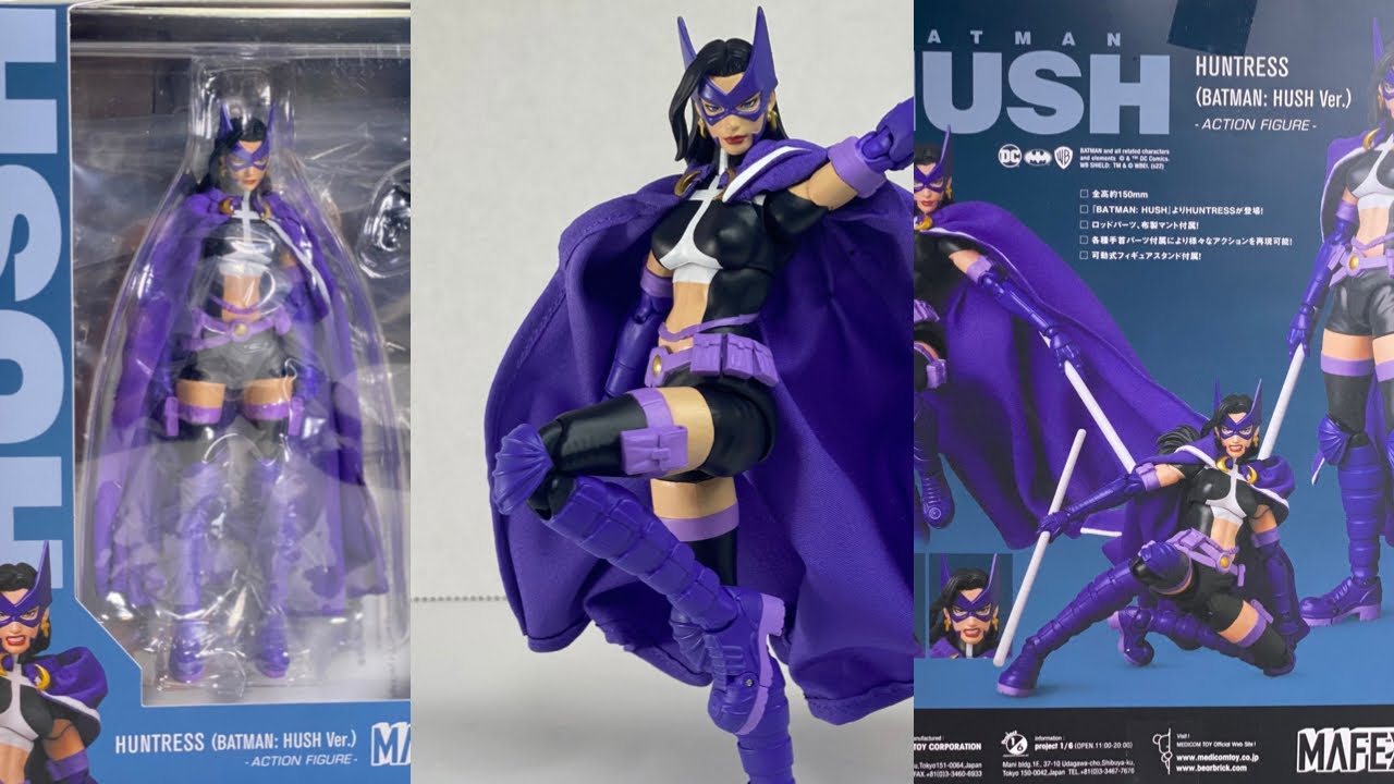 Mafex Huntress (Batman: Hush) Review #mafex #huntress #figures # ...