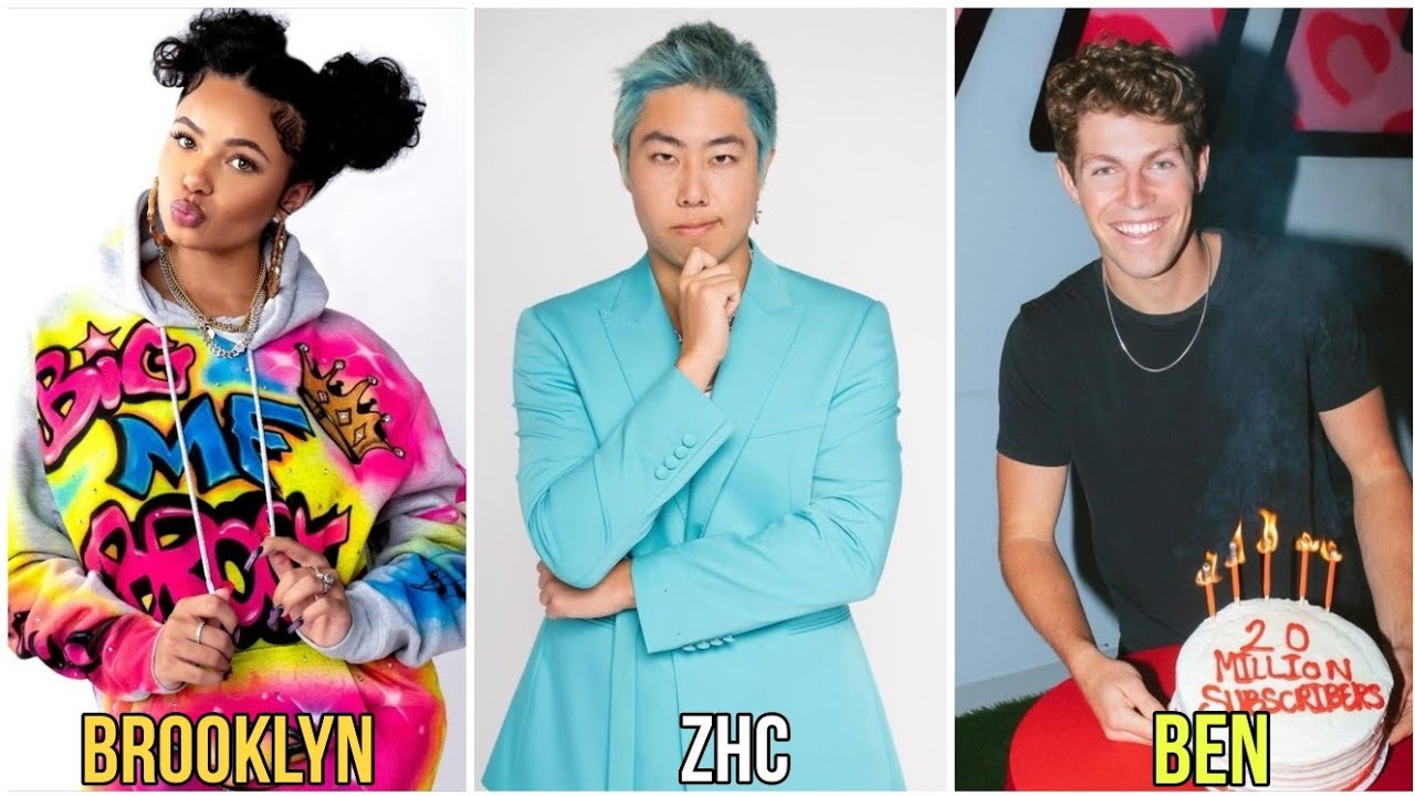 ZHC vs Ben Azelart vs Brooklyn Queen |Lifestyle Comparison 2024 |RW ...