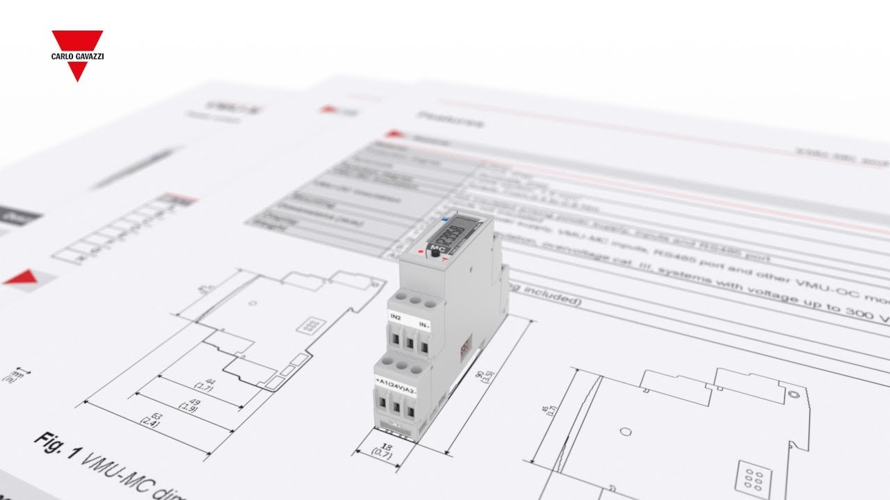 VMU-MC / VMU-OC - Modular pulse concentrators - YouTube