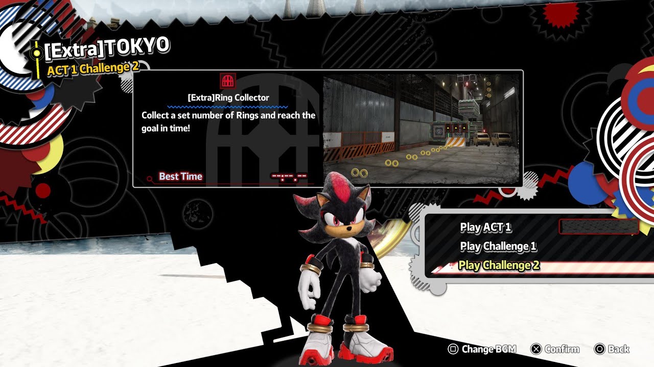 SONIC X SHADOW GENERATIONS Movie Shadow DLC Challenges - YouTube