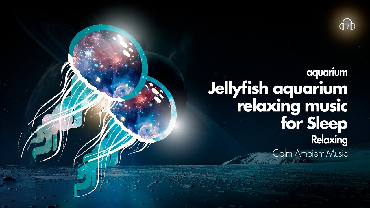 🎧 Jellyfish aquarium relaxing music for sleep - SoundMe - YouTube