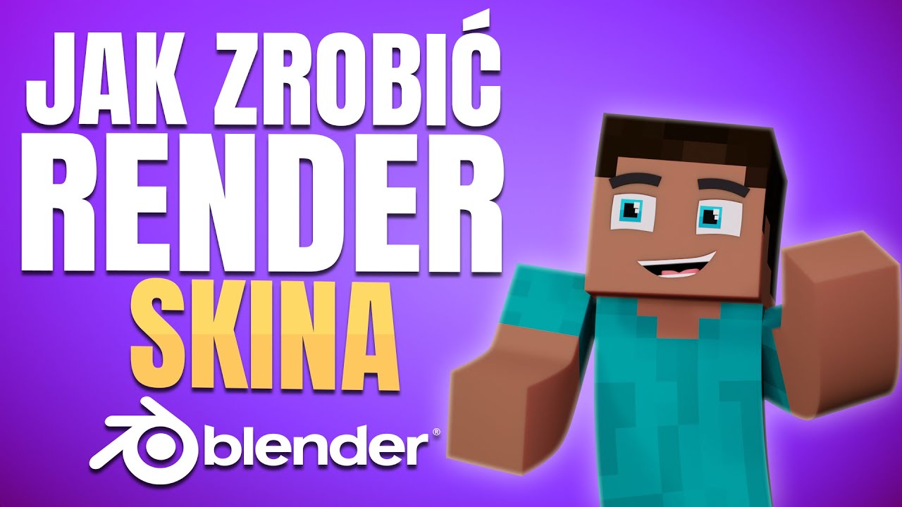 Jak zrobić RENDER SKINA MINECRAFT w Blender 3D! - YouTube