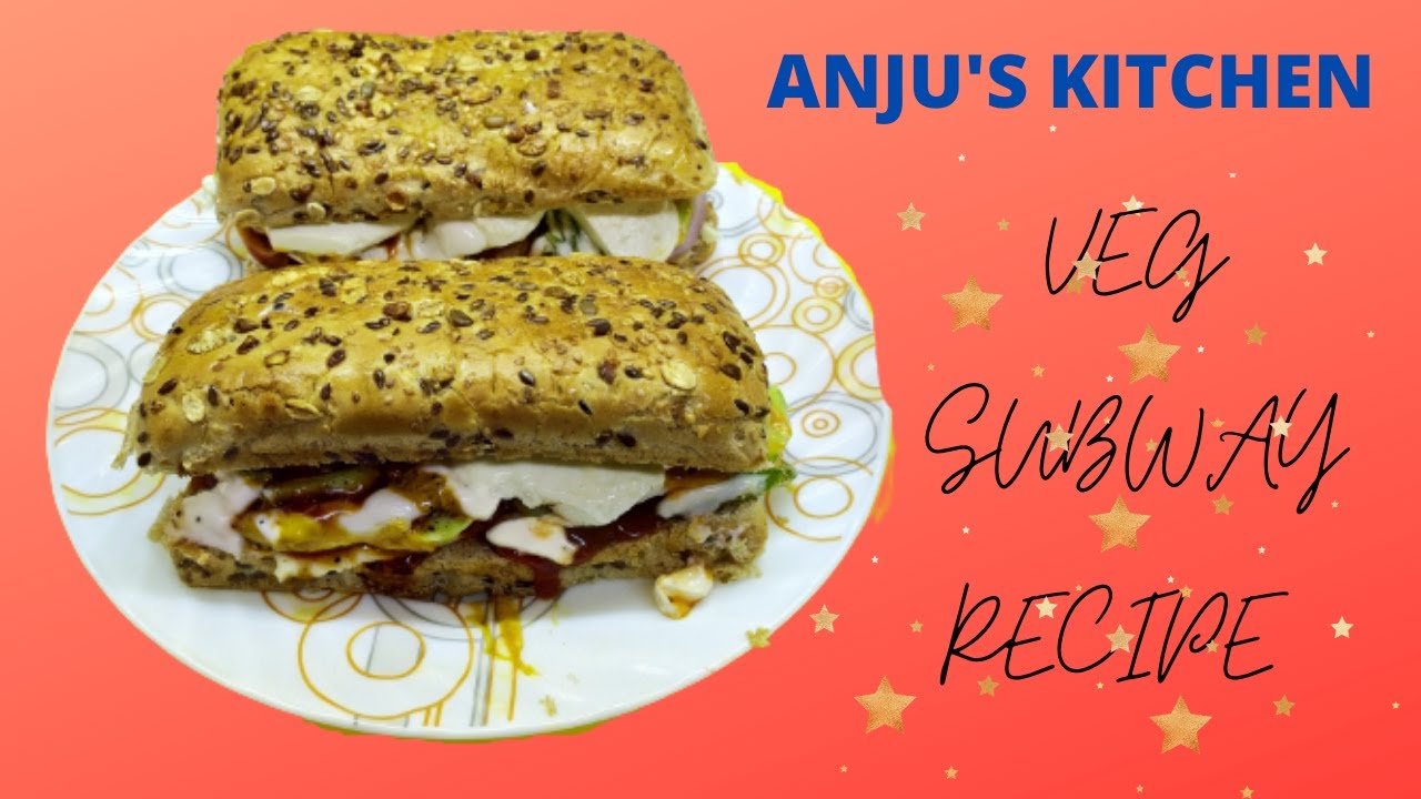 Homemade Subway Sandwich | Multigrain Subway Sandwich | Healthy & Tasty ...