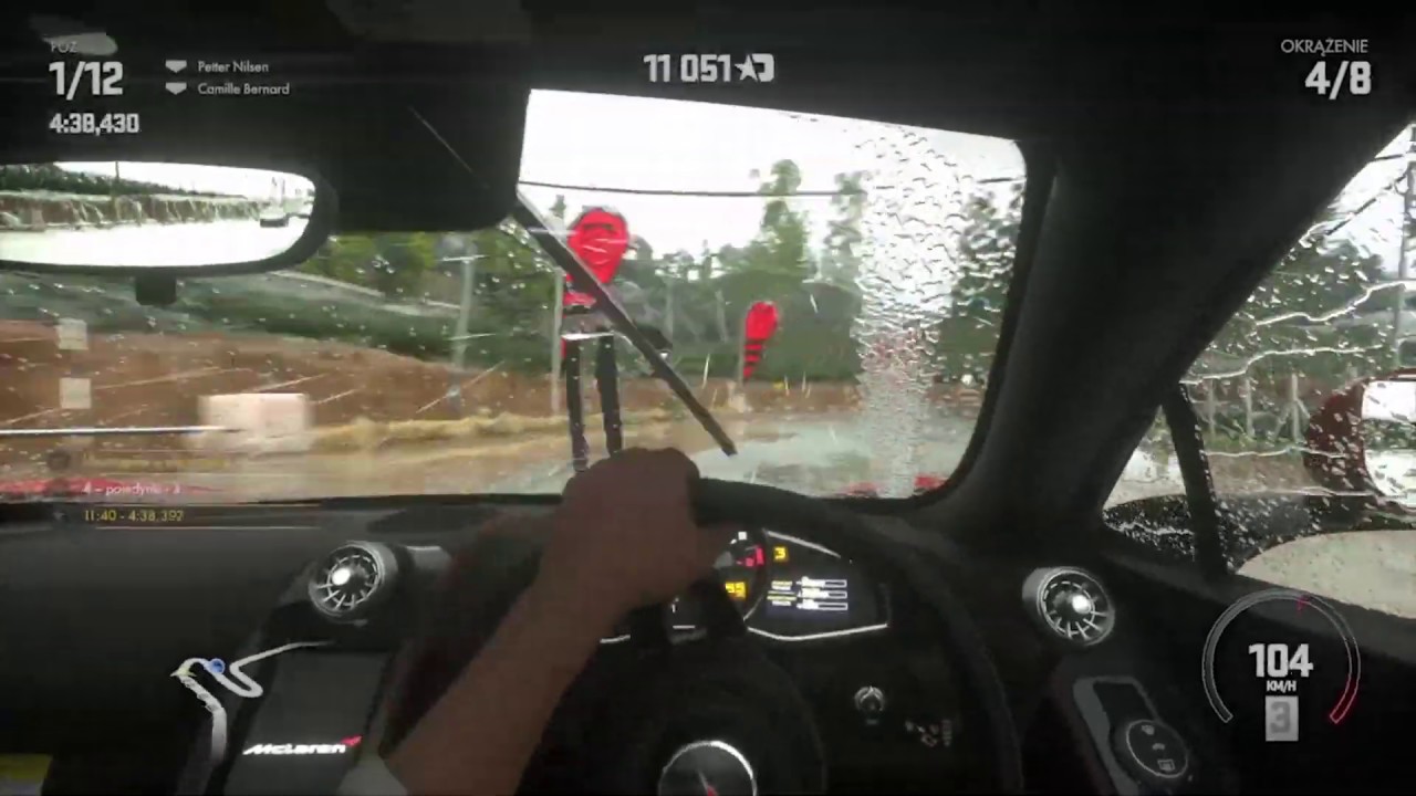 DriveClub #2 - Driving in Mclaren 12C & beautiful rain - YouTube