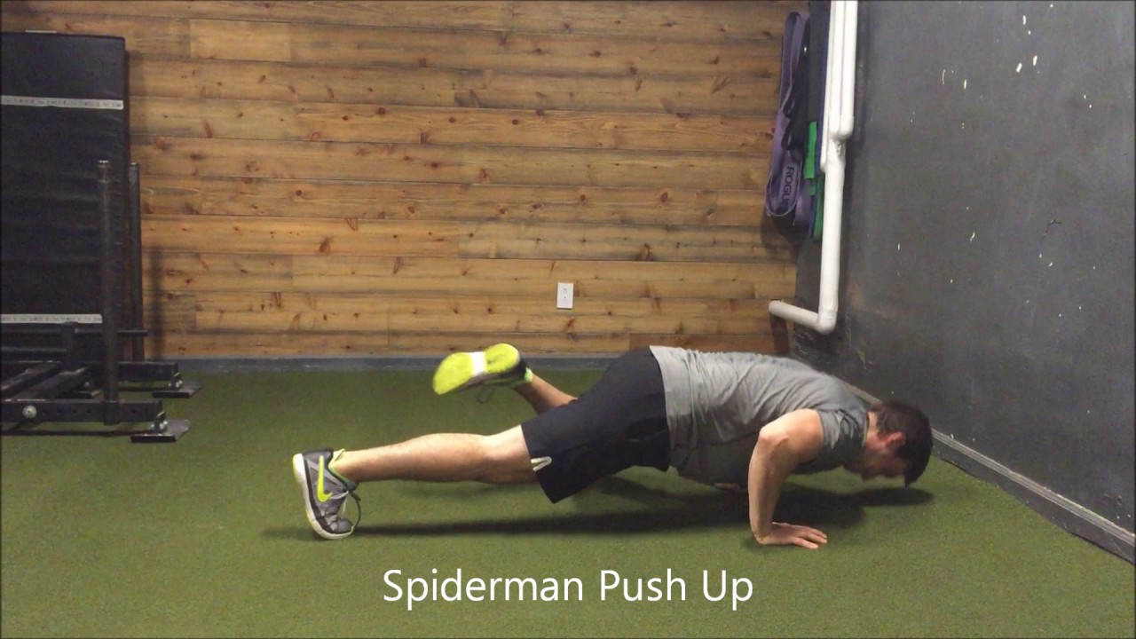 Resilient Performance - Spiderman Push Up - YouTube