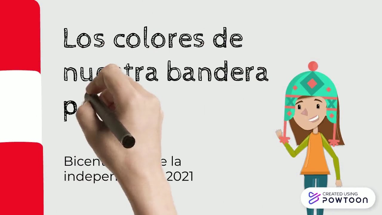 Los colores de nuestra bandera peruana - YouTube