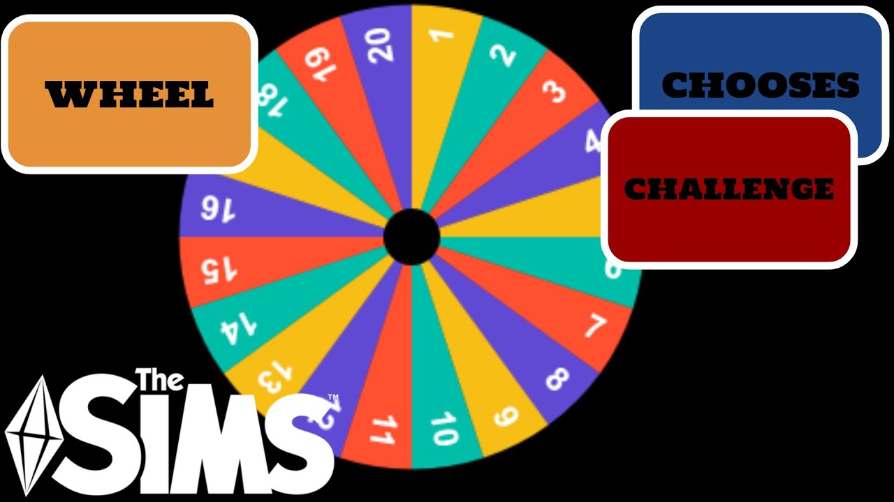 The Sims 4 Wheel Build Challenge - YouTube