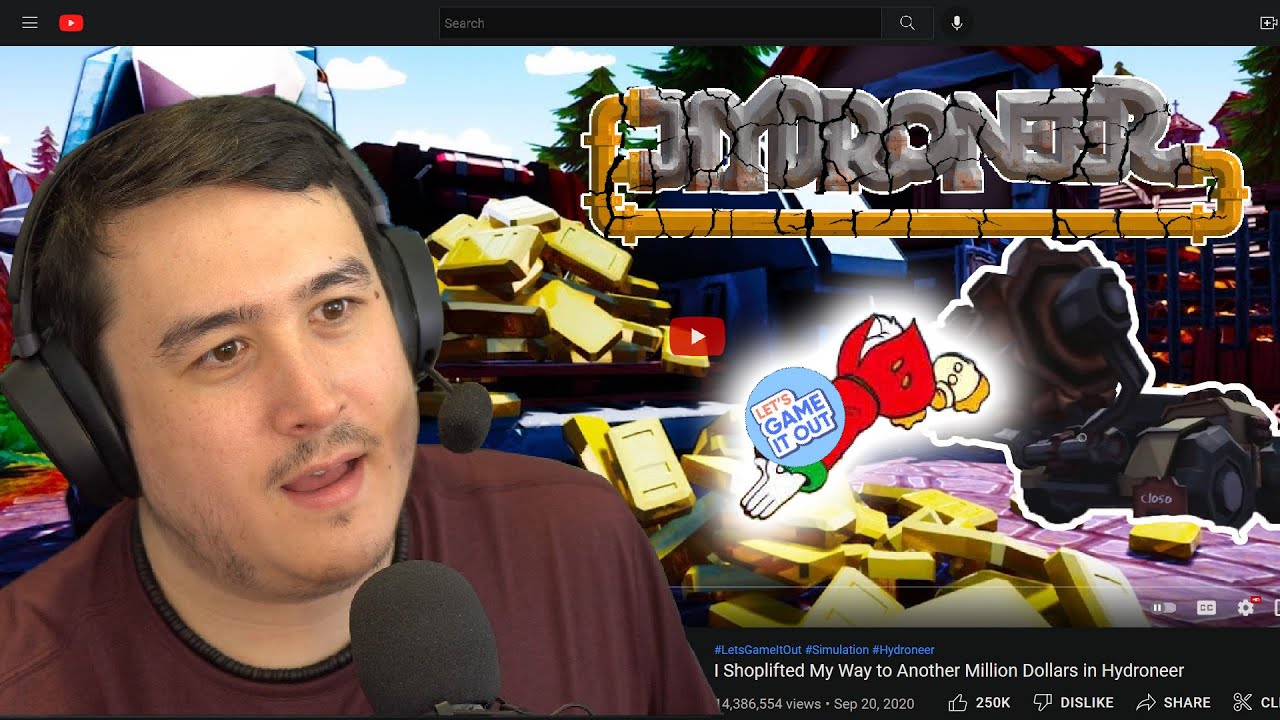 Software Dev Reacts to Lets Game it Out Print Money in Hydroneer - YouTube