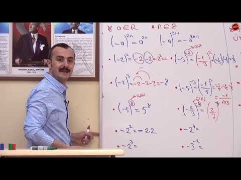 46- Üslü Sayılar I (Pdf Açıklamalarda)