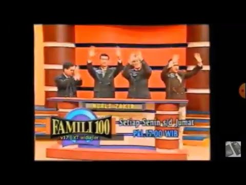Promo Program Hiburan Indosiar: "Kuis Famili 100" (2001, with Sponsor ...