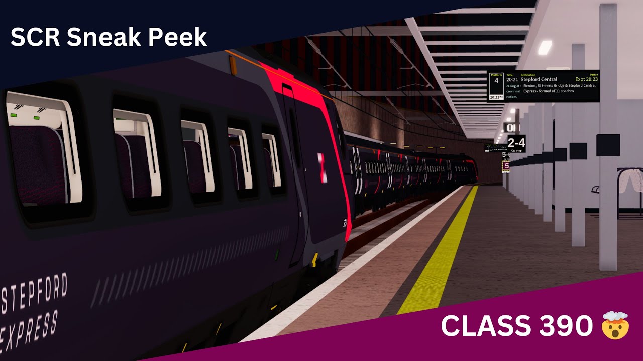 SCR Sneak Peek | CLASS 390 - YouTube