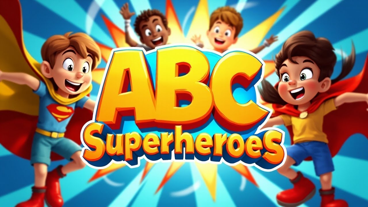 ABC Superhero Song | Nursery Rhyme | Learn English Alphabets for Kids ...
