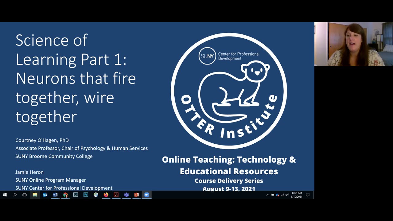 The Science of Learning Pt 1: Neurons that fire together wire together ...