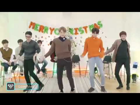 EXO - Love shot , short dance (Exo vlive)