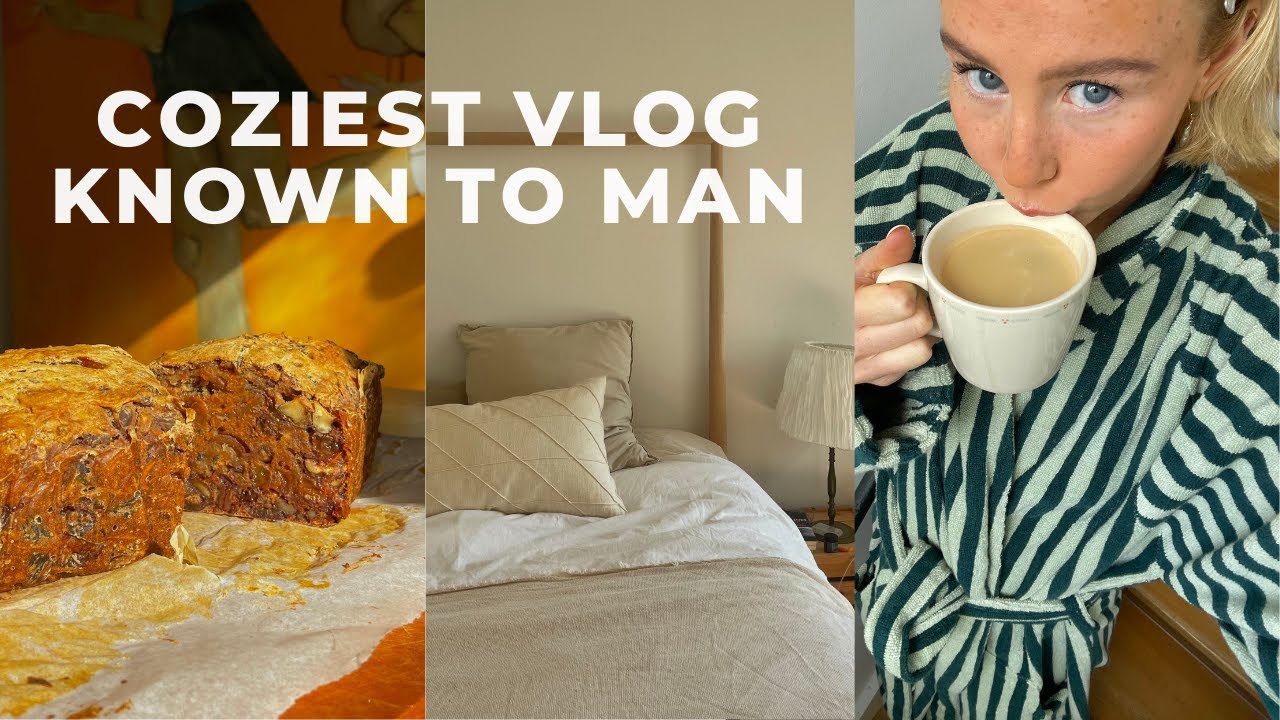 Wholesome Days In Amsterdam (baking, sleepover, self care) - YouTube