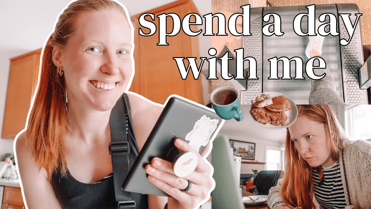 spend a day in my life with me | reading, editing, errands, working out ...