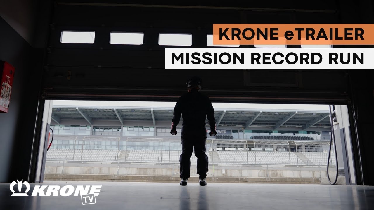 KRONE eTrailer: Mission Record Run | KRONE TV - YouTube