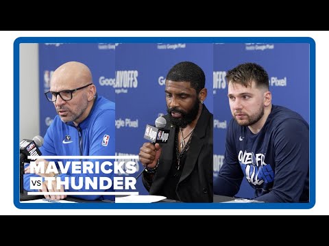 Jason Kidd, Luka Doncic, Kyrie Irving | Dallas Mavericks vs. OKC ...
