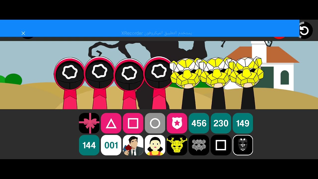 how to bug Sprunki test all characters normal vs horror - YouTube