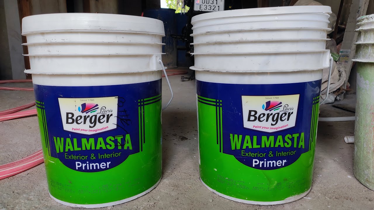 Berger walmasta exterior & interior primer #Bergerwallprimer /Annapurna ...