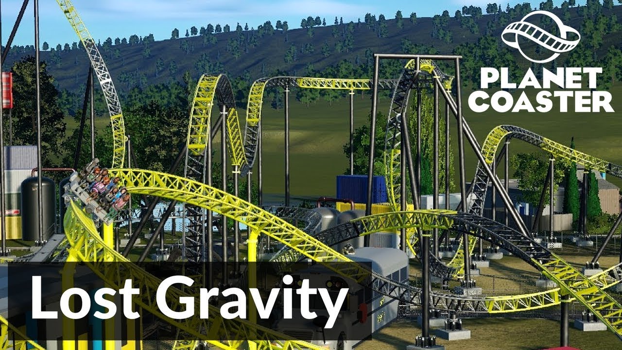 Planet Coaster - Lost Gravity Walibi (Recreation) - YouTube