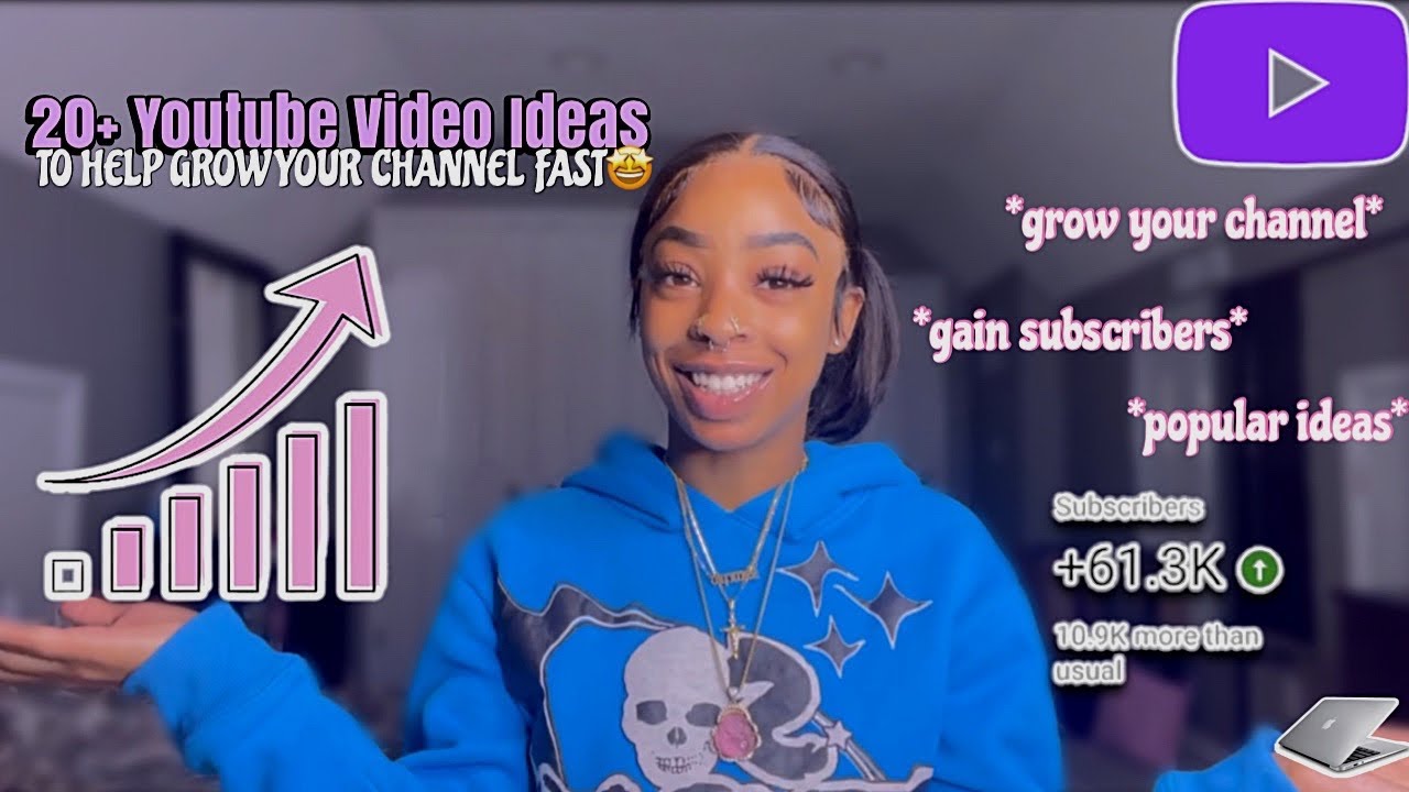 20+ Youtube Video Ideas to GROW your channel FAST‼️👀📈| Part 1 | Yanna ...