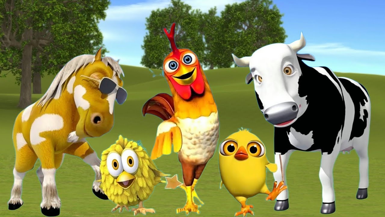 El Gallo Pinto | Canciones de la Granja de Zenón | part#002 -el Pollito ...