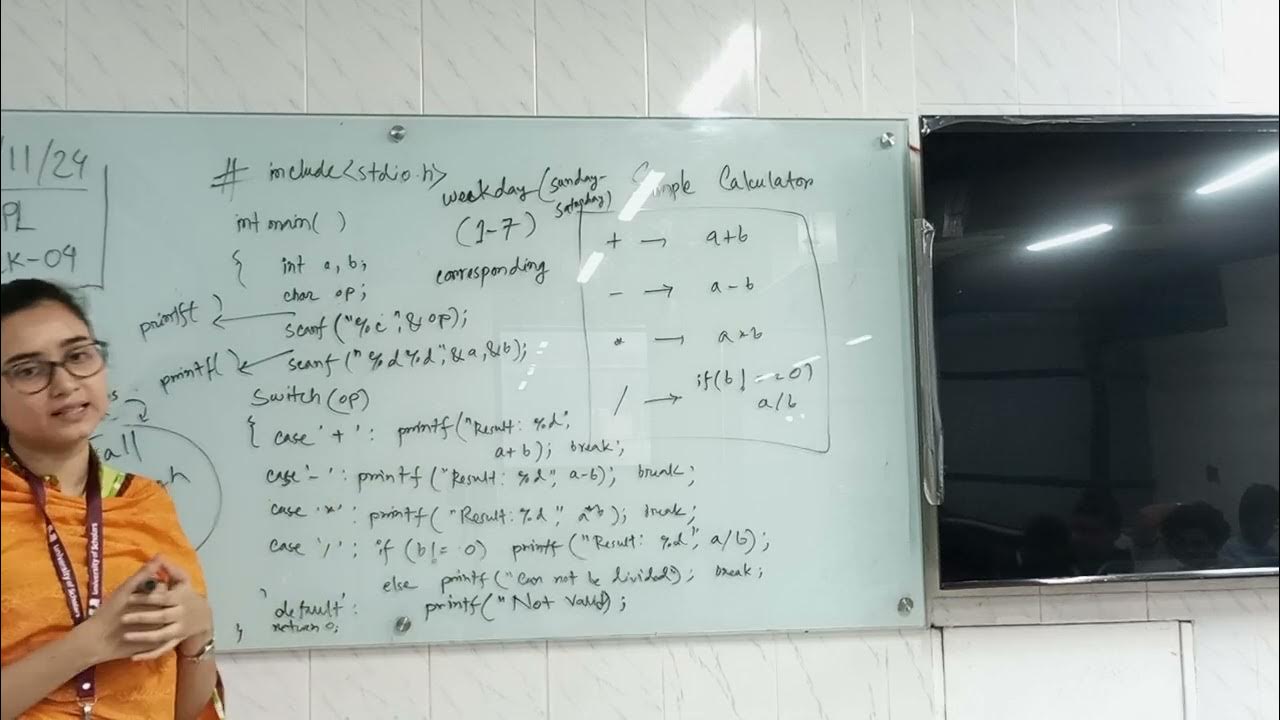 SPL | Week3 | Nazifa | Lecture-1 | CSE | |University of Scholars - YouTube