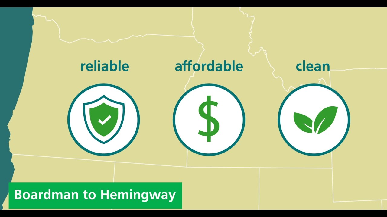 Boardman to Hemingway: Powering Possibilities - YouTube