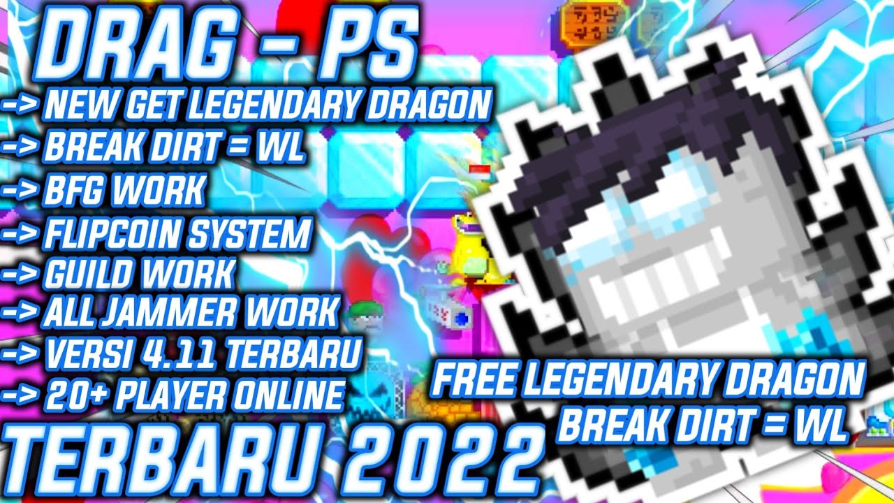 😱FREE LEGENDARY ITEM | GROWTOPIA PRIVATE SERVER TERBARU | BEST GTPS ...