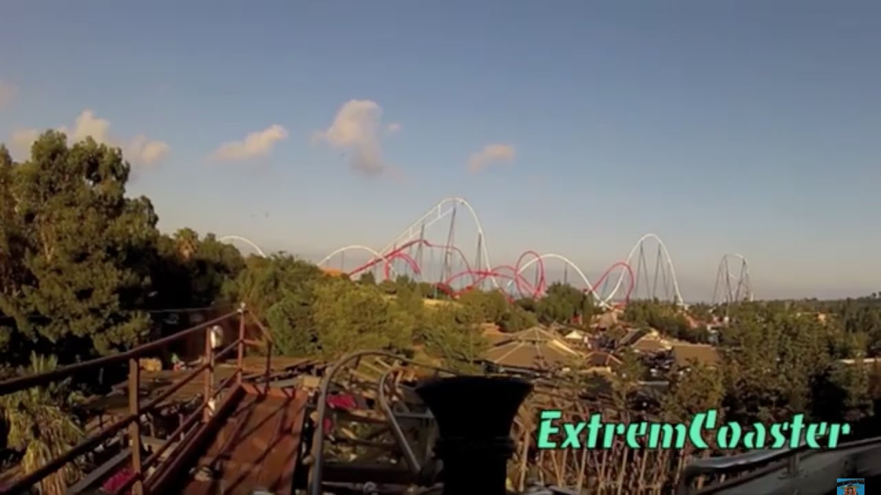 El Diablo - Front Seat- On Ride - POV - PortAventura World - HD - YouTube
