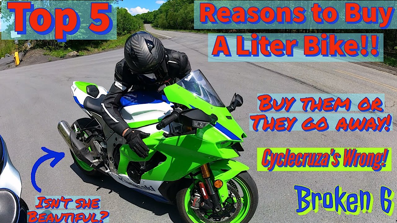 Top 5 Reasons to Buy A Liter Bike! #motovlog #motorcycle #bikelife # ...