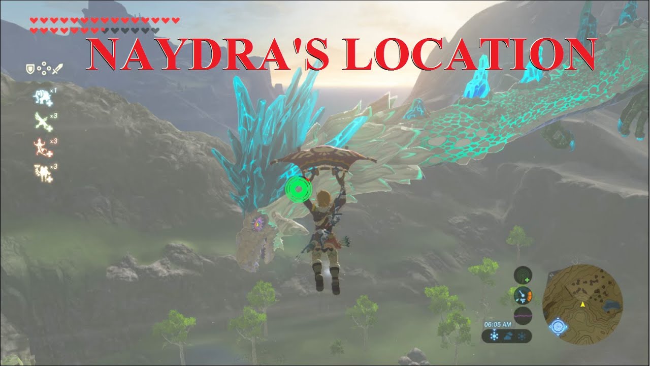 Zelda BOTW: Naydra's location - YouTube