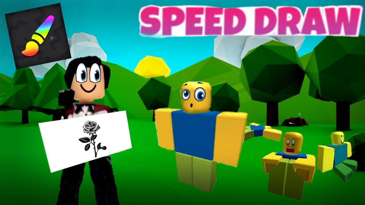 ВЕРНУЛАСЬ с РИСУНКАМИ, ИГРАЮ в SPEED DRAW - YouTube