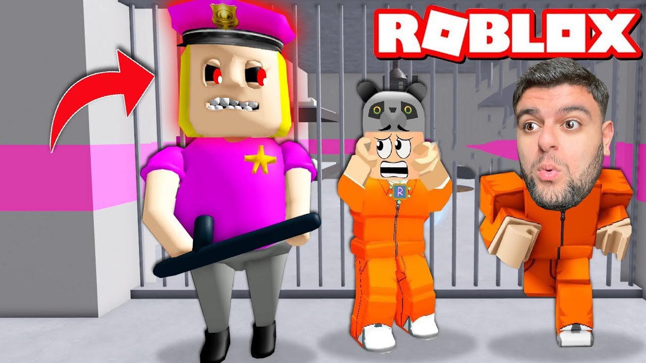 გაექეცი გოგო პოლიციელისგან! - Roblox Escape - YouTube