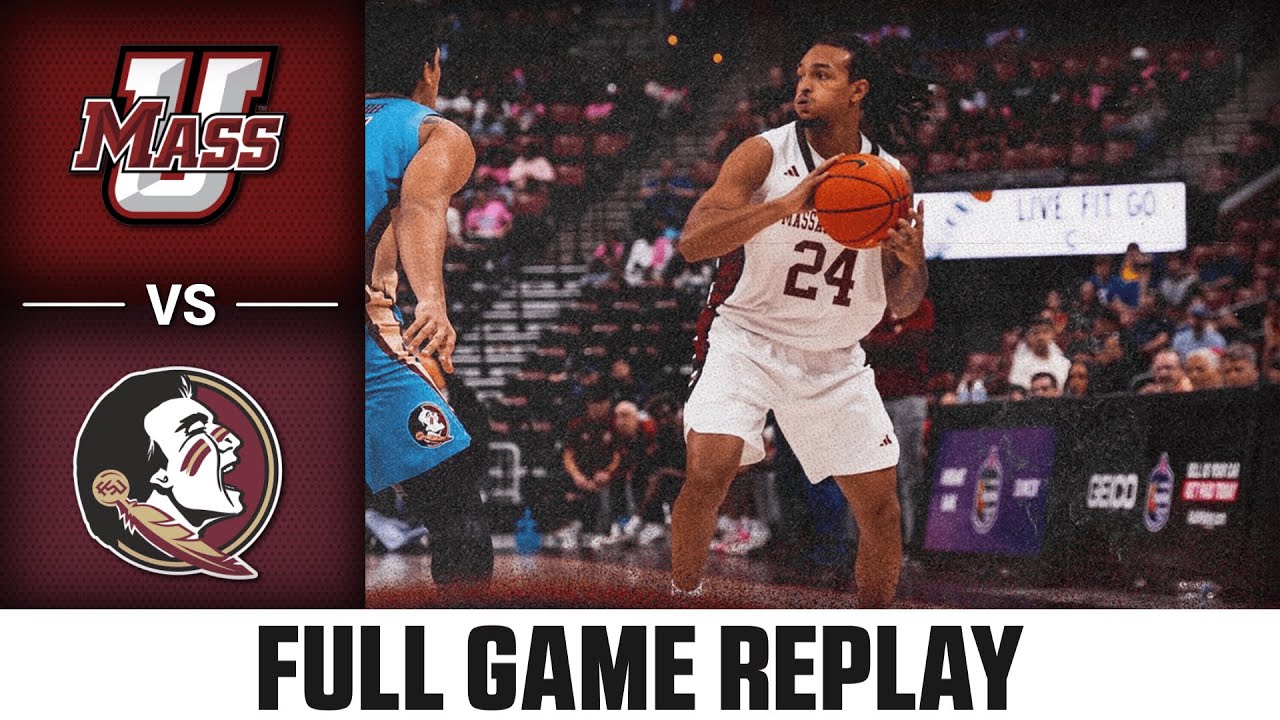 UMass vs. Florida State Full Game Replay | 2025-26 ACC Men's Basketball ...