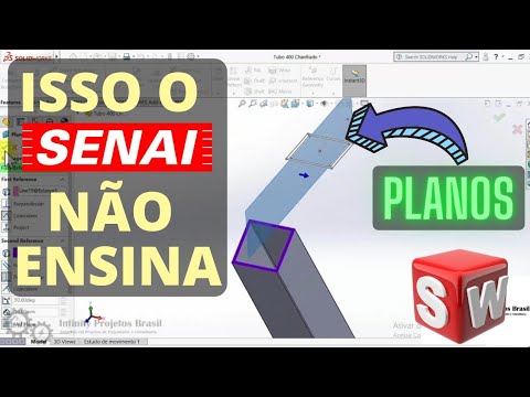 A Maneira Correta de se Utilizar Plano no Solidworks- Como Criar Planos ...