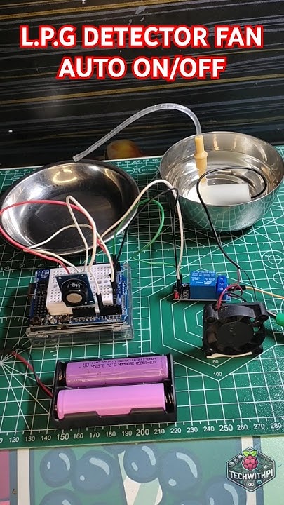 Arduino Gas Leak Detector | Auto Fan & Pump Control Using Gas Sensor ...
