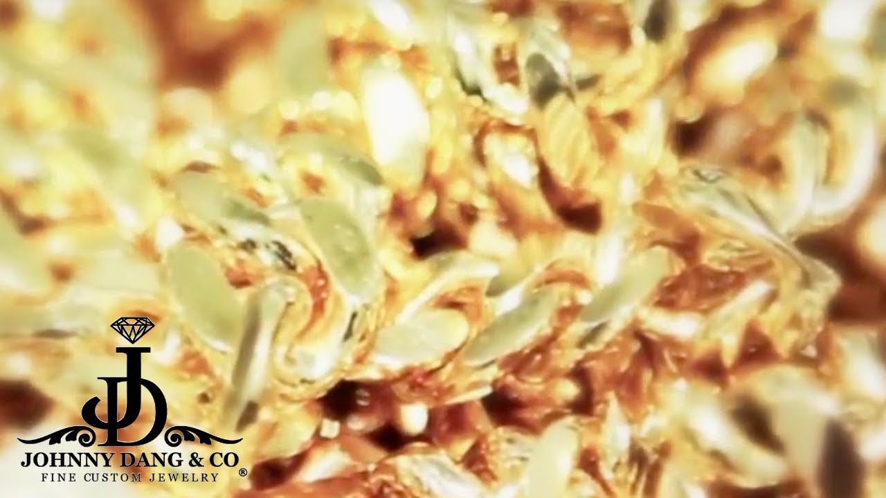 Johnny Dang King Of Bling All Gold Everything Cuban chains! - YouTube