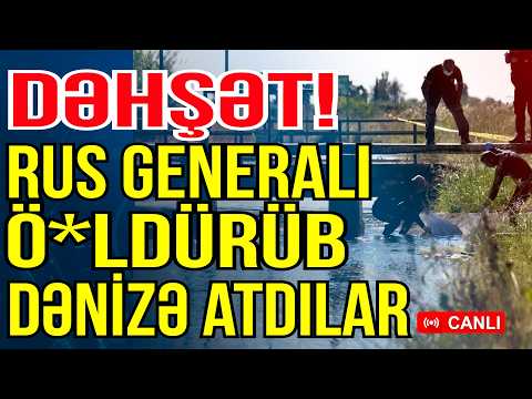 Rus generalı Ö*LDÜRÜB dənizə atdılar - Dəhşətli olay - Gündəm Masada - Media Turk TV