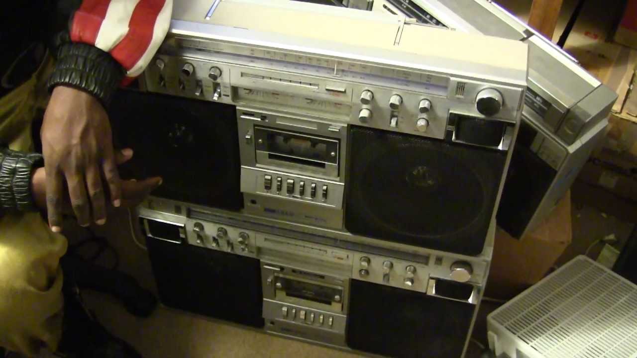 Sold Prosonic PQR-9962 Boombox & ( Goldstar TSR-801 parts-box ...