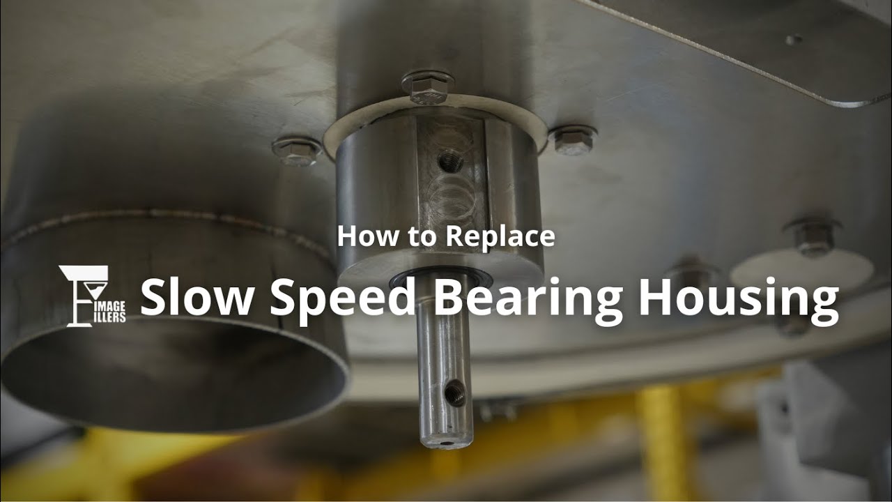 How to replace the slow speed bearing housing on your auger machine ...