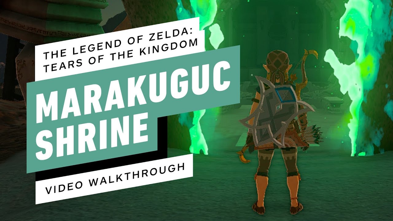 The Legend of Zelda: Tears of the Kingdom - Marakuguc Shrine Gameplay Walkthrough - YouTube